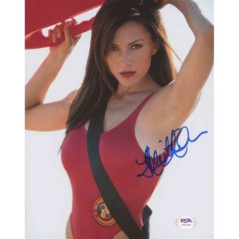 Krista Allen Signed Baywatch 8x10 Photo Psa Coa Pristine Auction