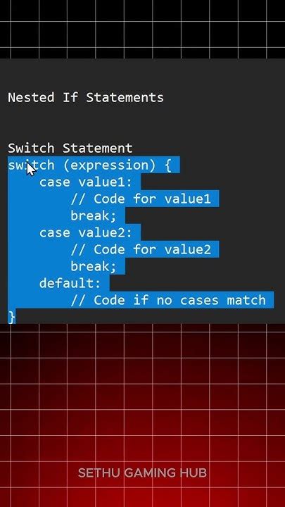 Master The Switch Statement In C Programming Tamil Shorts Cprogrammingtamillearncodingtamil