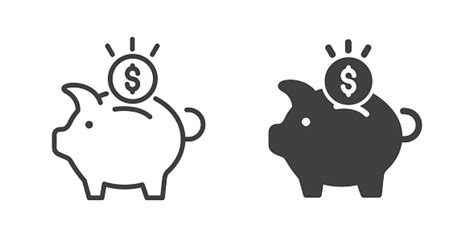 투자 얇은 선과 글리프 솔리드 아이콘입니다 편집 가능한 획과 투명한 배경에 격리된 완벽한 픽셀 강철에 대한 스톡 벡터 아트 및 기타 이미지 Istock