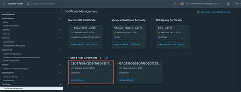 Quick Tip Certificate Is Not Trusted When Importing Signed Ovfova Into Vcenter Server