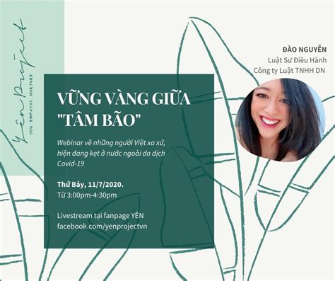 Dao Nguyen On Linkedin I Will Be Speaking In This Webinar For Yen Project