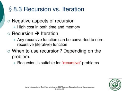 PPT Chapter Recursion PowerPoint Presentation Free Download ID