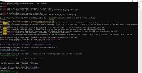 Npm Installation Error · Issue 489 · Insidesherpajpmc Tech Task 2 Py3 · Github