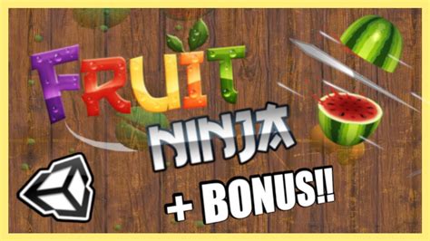 🍉🍊criando Fruit Ninja Na Unity Sistema De Particulas Tutorial Completo🍉🍊 Youtube