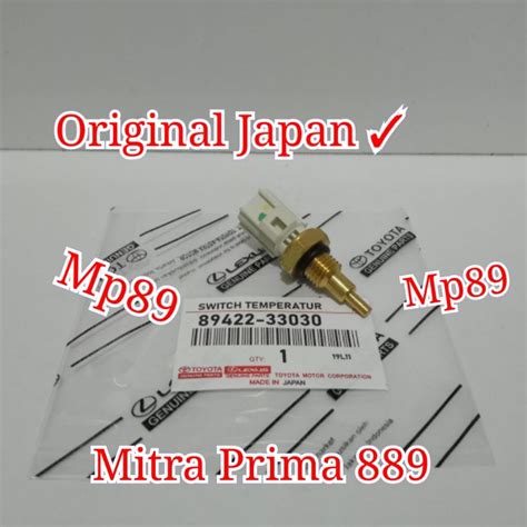 Jual Sensor Switch Swit Ect Fan Temperatur Panas Toyota Kijang Innova Inova Hilux Fortuner Vios