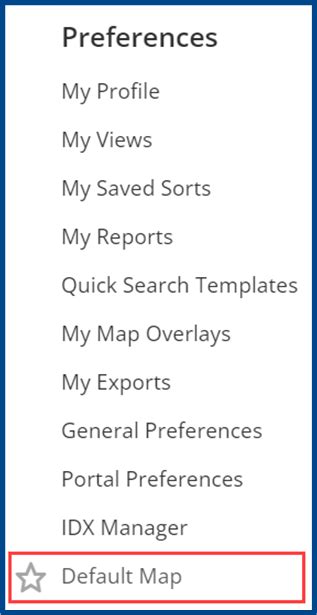 Flexmls Default Map View Crmls Knowledgebase