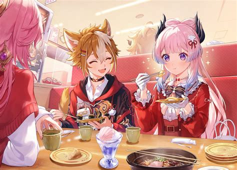 Thoma Genshin Impact Danbooru