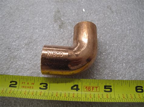 Nibco Copper Reducing Elbow 7 8in To 3 8in Plumbing Supplies BMI Surplus