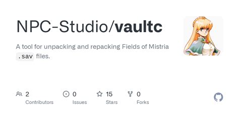GitHub NPC Studio Vaultc A Tool For Unpacking And Repacking Fields