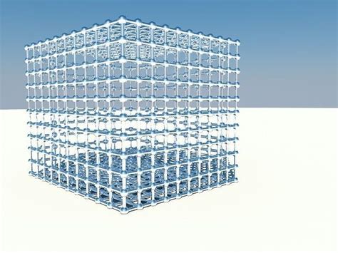 Cube Grid Free 3d Model Obj 3ds C4d Stl