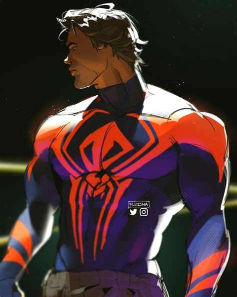Miguel O Hara And Spider Man Marvel And More Drawn By Ellizsha Danbooru