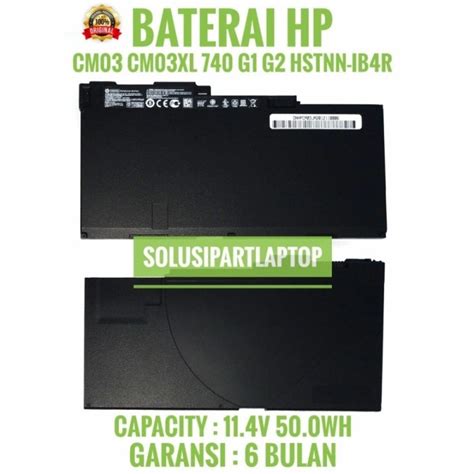 Jual Battery Baterai Laptop Hp Elitebook 840 G1 G2 850 G1 Cm03xl Ori