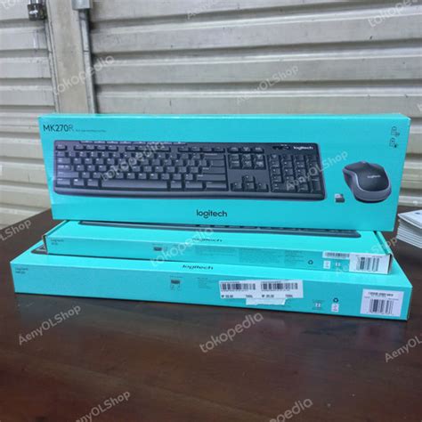 Jual Keyboar Logitech Mk270r Wireless Combo Keyboard Mouse Original Jakarta Timur Aenyolshop