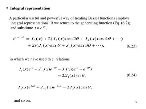 Ppt Chapter 6 Bessel Functions Powerpoint Presentation Id681317