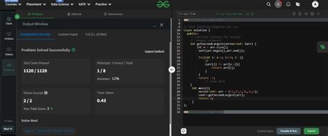 Day1 Gfg160 Problemsolving Codingchallenge Datastructures Algorithms Anchal Rinayat