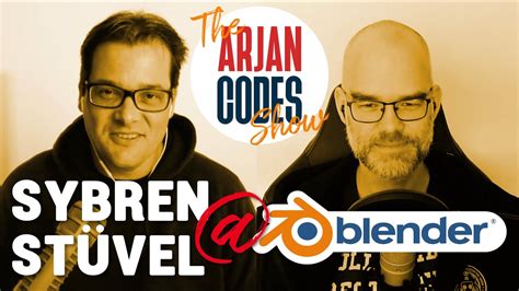 🎙 Interview With Sybren Stüvel Developer Blender 3d Youtube