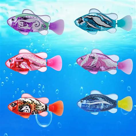 Juguete Pescado Robot Acuático Interactivo Para Gatos Cs