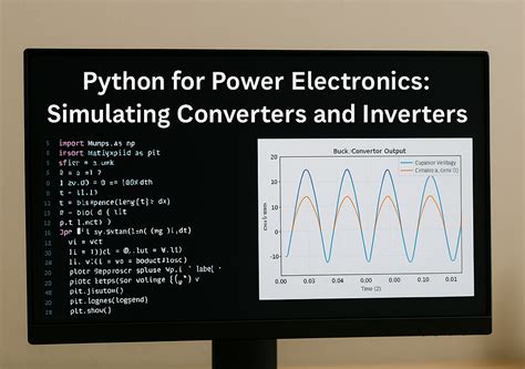 Python For Power Electronics Simulating Converters And Inverters