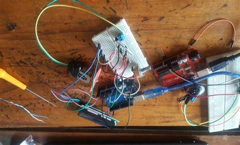 Circuit Connection Of Lcd Two Arduino Boards Were Used For Rf Download Scientific Diagram
