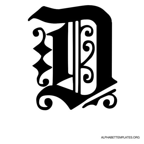 Old English Lowercase D