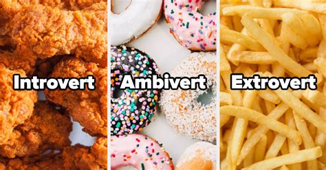 This Fried Food Quiz Knows If Youre An Introvert Extrovert Or Ambivert