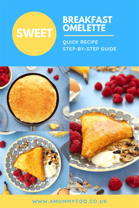 Sweet Breakfast Omelette Yes Really Its Delicious A Mummy Too