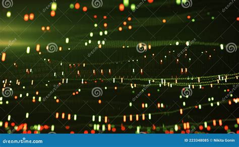 Green Big Data Matrix 3d Rendering Stock Illustration Illustration Of Quantum Digital 223348085