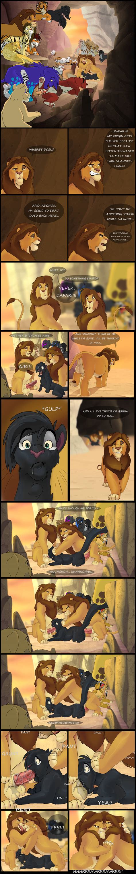 Rule 34 Adongo Apio Ass Balls Being Watched Black Fur Blush Comic