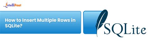 How To Insert Multiple Rows In Sqlite