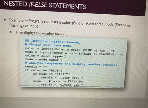 Solved Example 4 Program Requests A Color Blue Or Red And