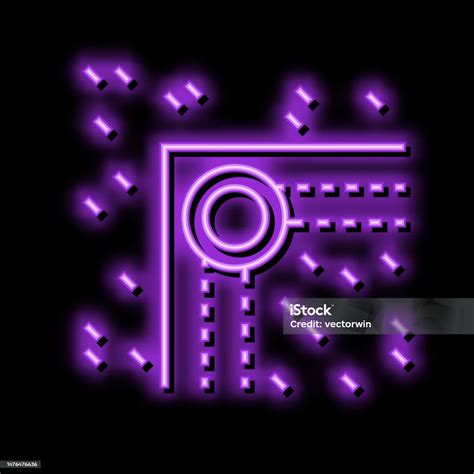 리벳 데님 네온 글로우 아이콘 일러스트 레이 션 0명에 대한 스톡 벡터 아트 및 기타 이미지 0명 거친 데님 Istock