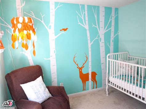 تزئین دیوار اتاق کودک جذاب و خلاقانه