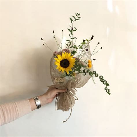해바라기 미니다발 해바라기 꽃다발 해바라기 꽃다발