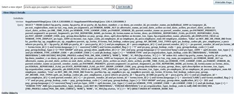 Oracle Applications Blog Oaf Personalization How To Display New Field Column In Supplier