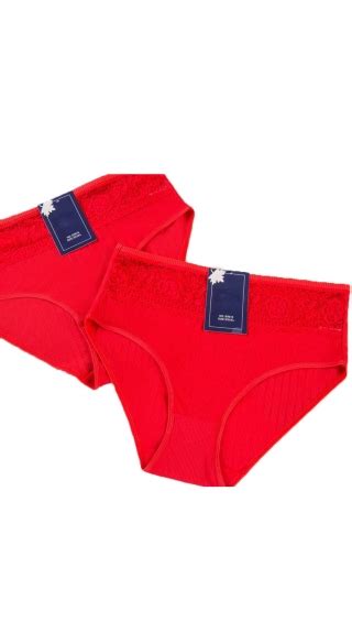 Grossiste Ldessous Lot De Culotte Coton Rouge Grande Taille