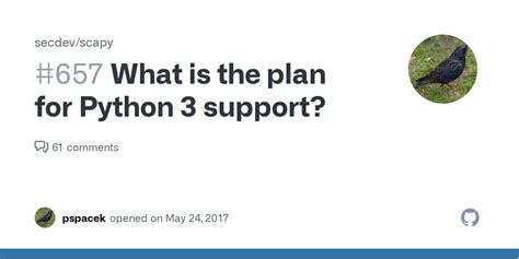 What Is The Plan For Python 3 Support · Issue 657 · Secdevscapy · Github