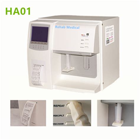 Semi Automatic Hematology Analyzer Ha01 2 Rehab Medical