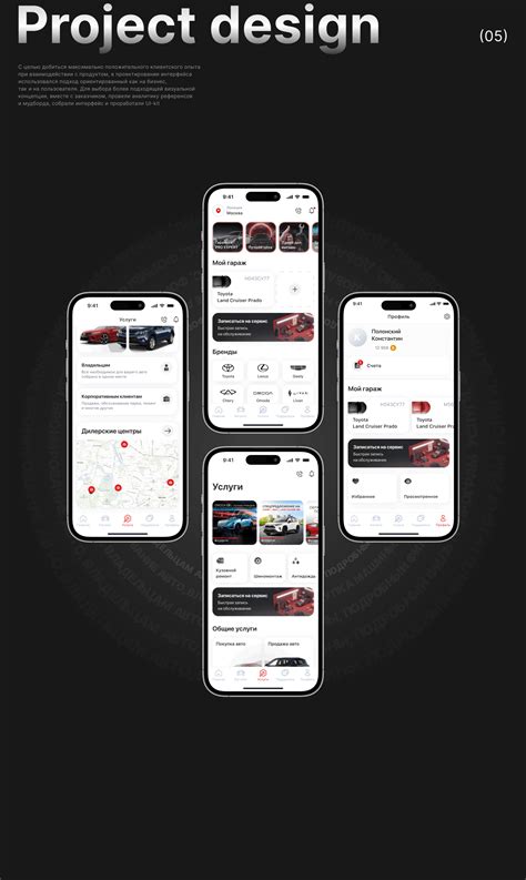 Разработка мобильного приложения Ios и Android для крупного мультибрендового холдинга БИЗНЕС КАР