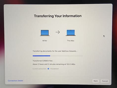 Trying Apples Migration Assistant Matt Edwards
