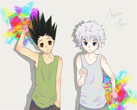Killua Zoldyck And Gon Freecss Hunter X Hunter Drawn By Akiratetsu Danbooru