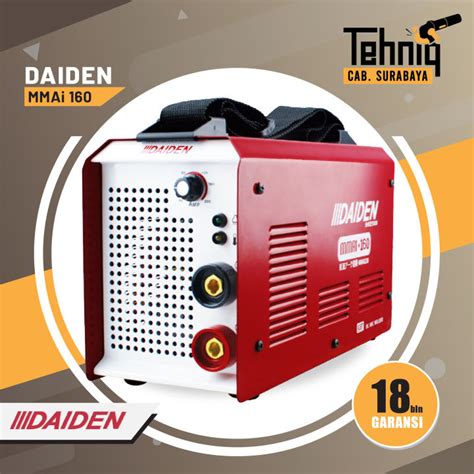 daiden inverter welding igbt mmai 160 lazada indonesia