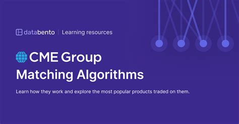 Cme Matching Algorithms Explained Databento Blog