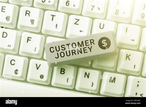 Conceptual Display Customer Journeyproduct Of Interaction Between Organization And Customer