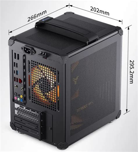 Jonsbo C6 Itx Una Caja Itx Que No Es Muy Grande Al Otro Lado Del Mostrador