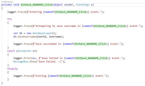 Using Nameof To Avoid Magic Strings In C