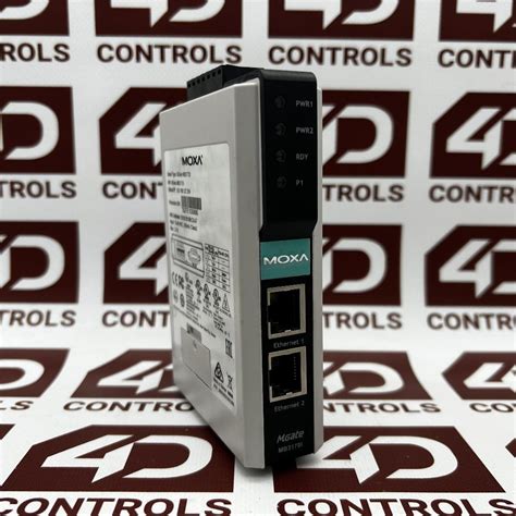 Mgate Mb3170i Moxa Modbus Gateway 12 24vdc 555ma