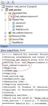 C Adding Web Reference To Clr Console Application Gives Error C1083