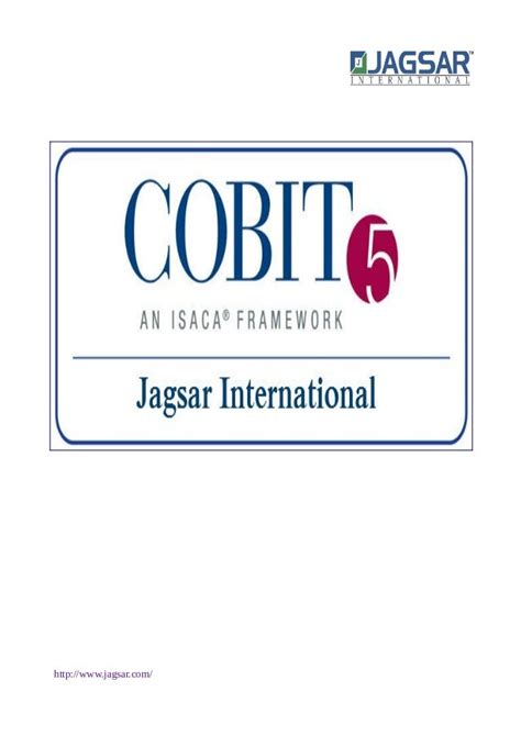 Cobit 5 Certification Training