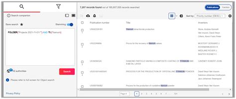 Folder Page Overview Search And Share The Folders LexisNexis Intellectual Property Solutions