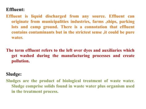 Textile Effluent Treatment Pptx